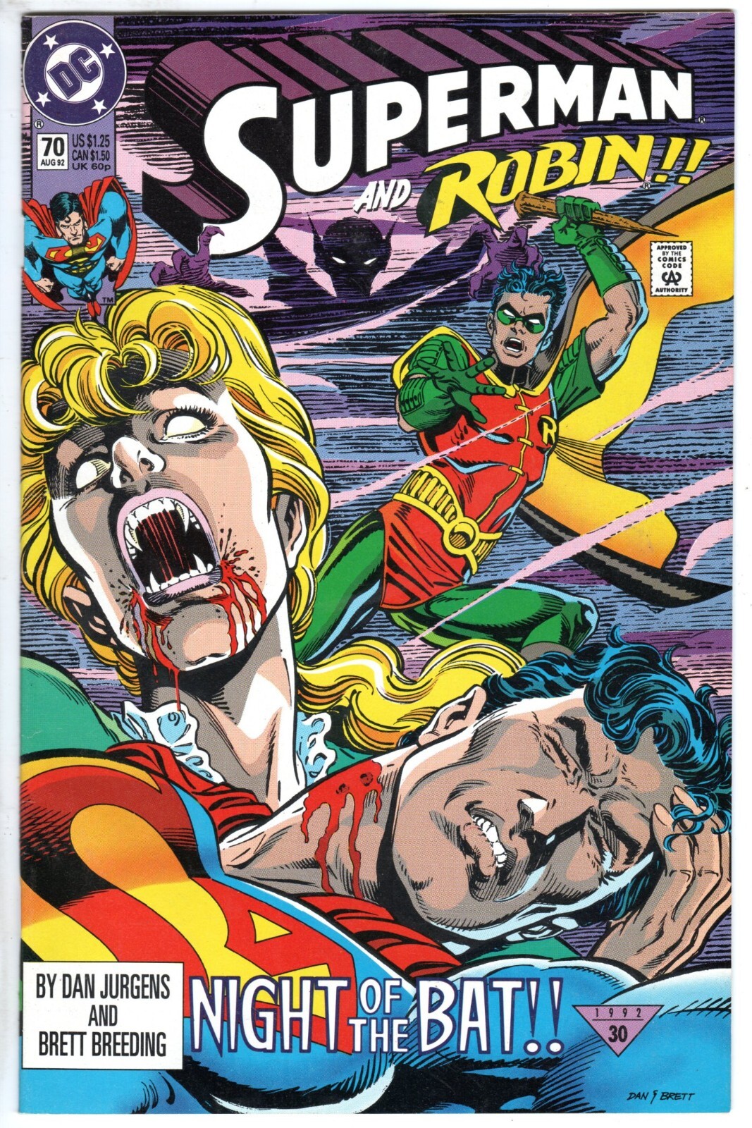 Superman #70 Featuring Robin, Near Mint Minus Condition! | eBay