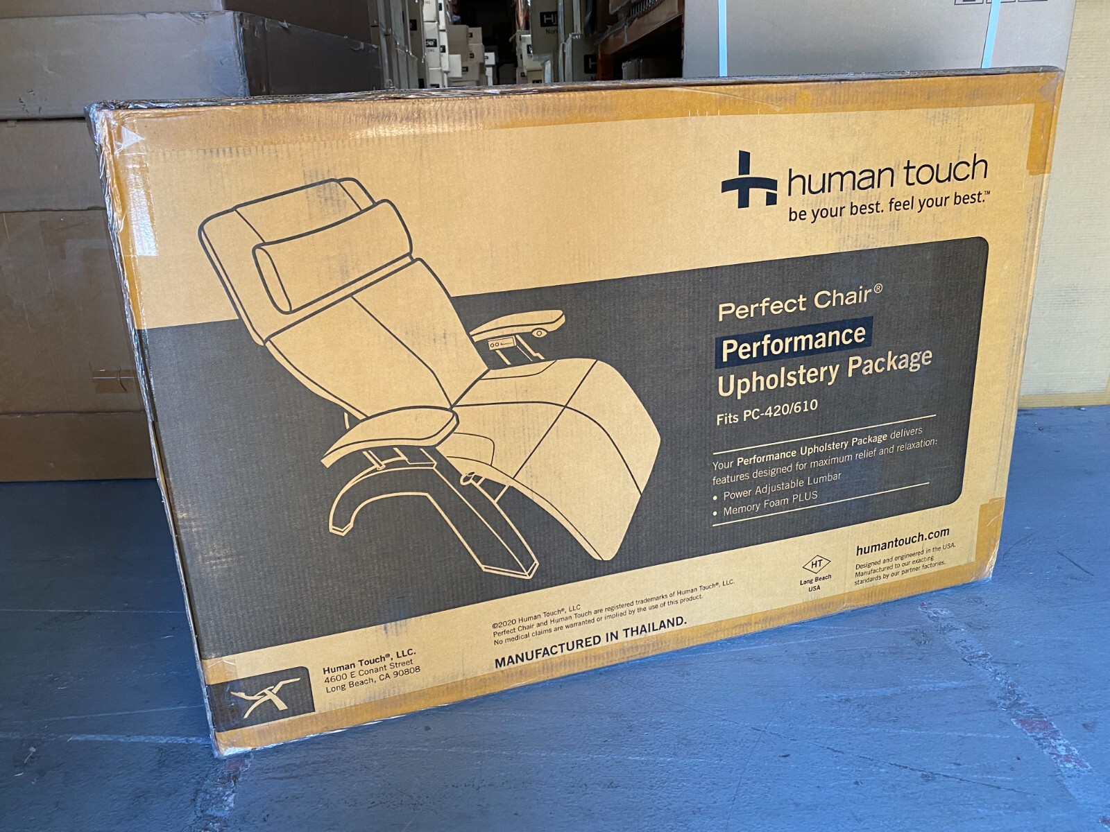 HUMAN TOUCH PC PERFECT CHAIR PAD SET ONLY - Espresso Performance ...