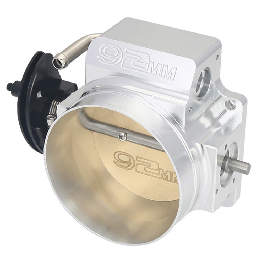 NEW Aluminum 92mm Throttle Body Kit For GM III LS LS1 LS3 LS2 LS6 LS7 ...