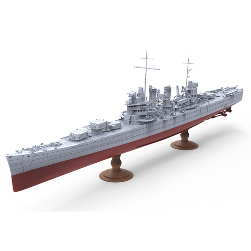 1/1000 USA Light Cruisers Brooklyn-Class, USS Brooklyn (CL-40), 1941 ...