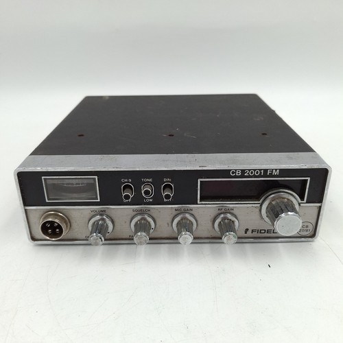 Fidelity CB 2001 FM Citizens Band CB radio UK 27/81 Untested For Parts ...