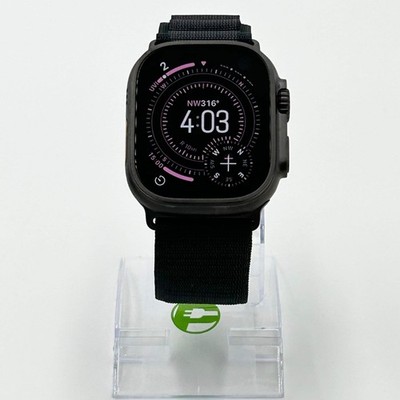 GPS Only Apple Watch Ultra 3 49MM Black Titanium Black Alpine Loop ...