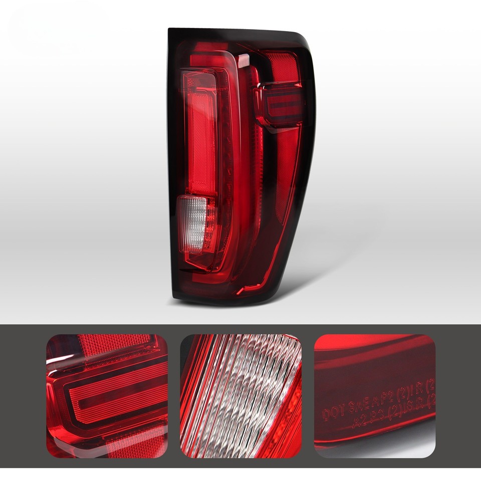 2019-2023 GMC Sierra 1500 Full LED Passenger Rear Taillight Brake Stop ...