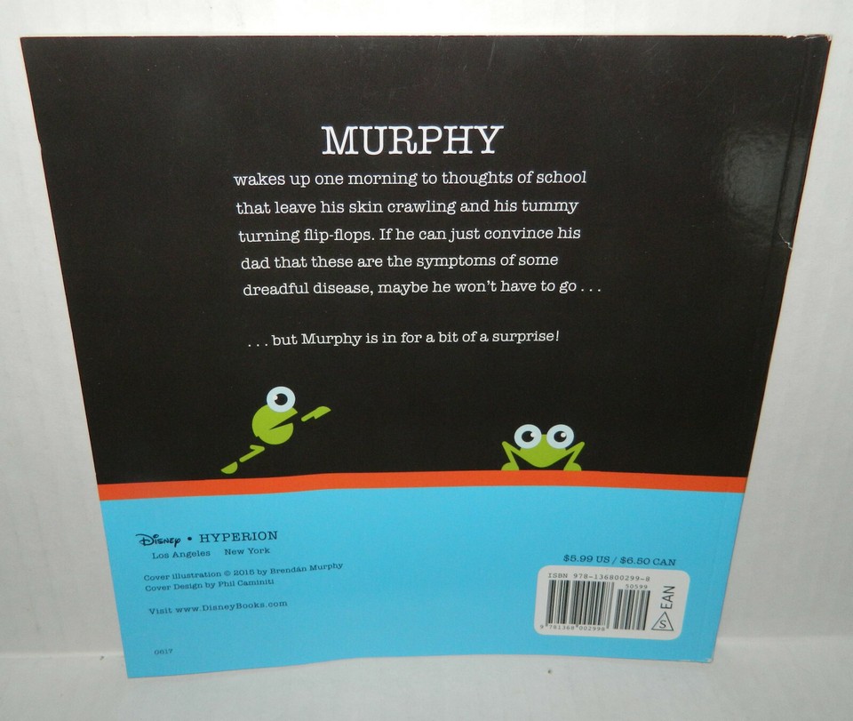 READY FOR SCHOOL, MURPHY? Paperback Book WITH STICKERS Brendan Murphy ...