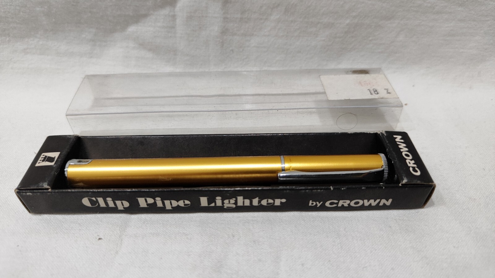 ACCENDINO PIPA PENNA CLIP PIPE GAS LIGHTER PEN CROWN VINTAGE 70S NEW | eBay