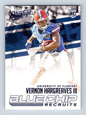 2016 Prestige Blue Chip Recruits #20 Vernon Hargreaves III RC | eBay