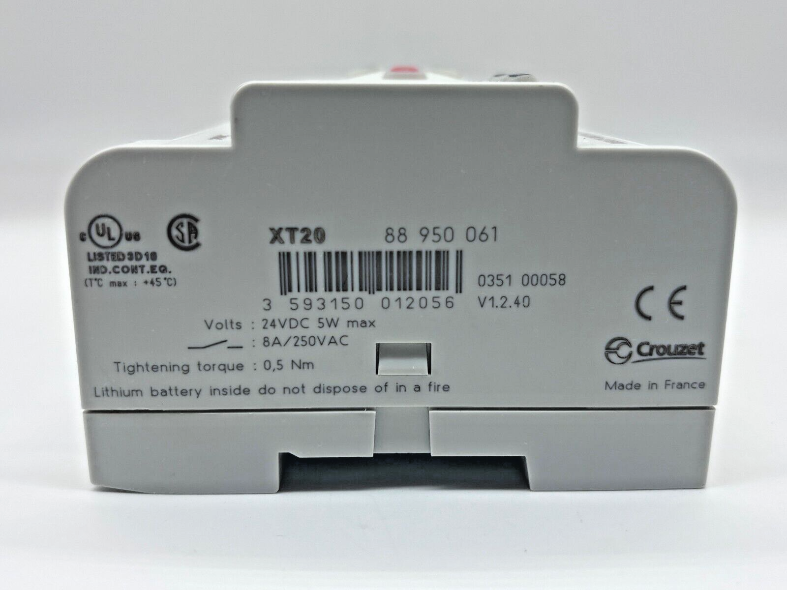 CROUZET Millenium II XT20 , 88 950 061 CONTROLLER | eBay