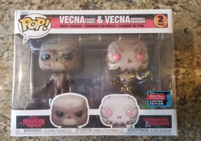 Funko Pop Vecna (Stranger Things) & Vecna (Dungeons & Dragons) 2-Pack ...