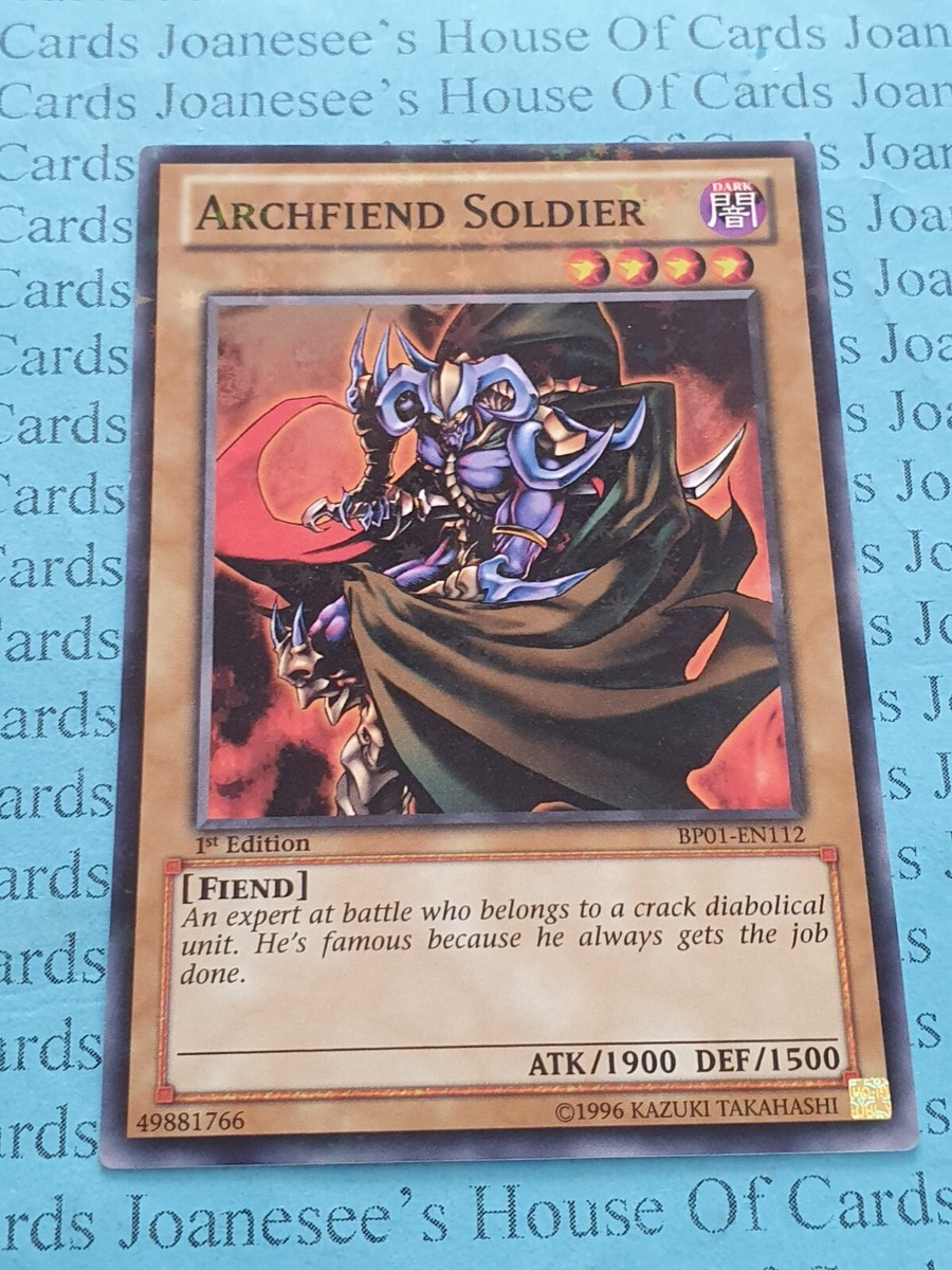 Archfiend Soldier 1st Edition