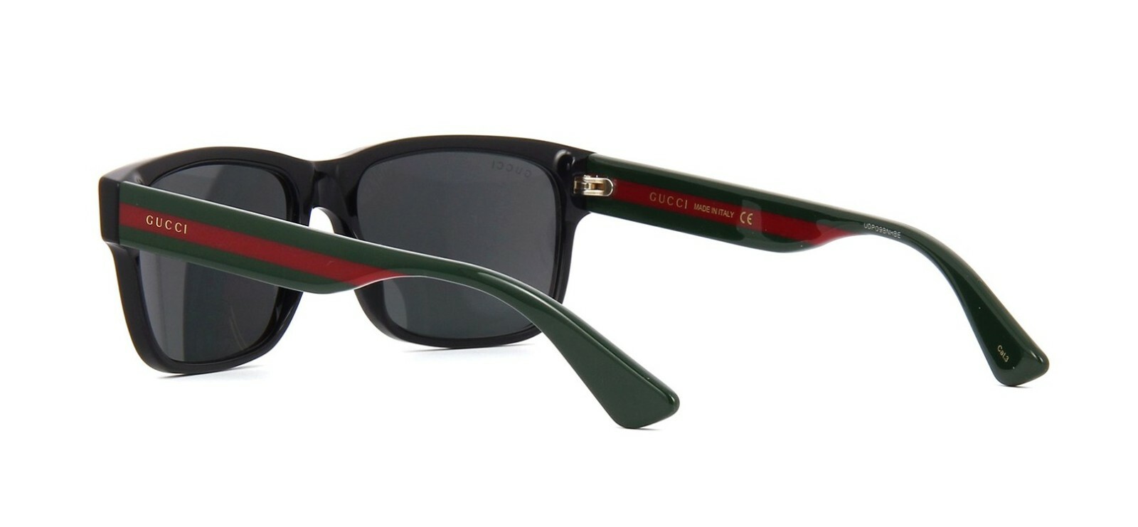 Gucci GG0340S Shiny Black/Grey (006) Sunglasses 889652155562| eBay