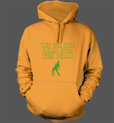 We Do the Lean for the Team Hoodie - Oakland Athletics Bernie Lean ...
