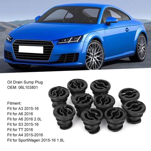 A4 A5 A6 Seat Oil Pan Sump Plug Oil Drain Plug For Cars Auto Petrol ...