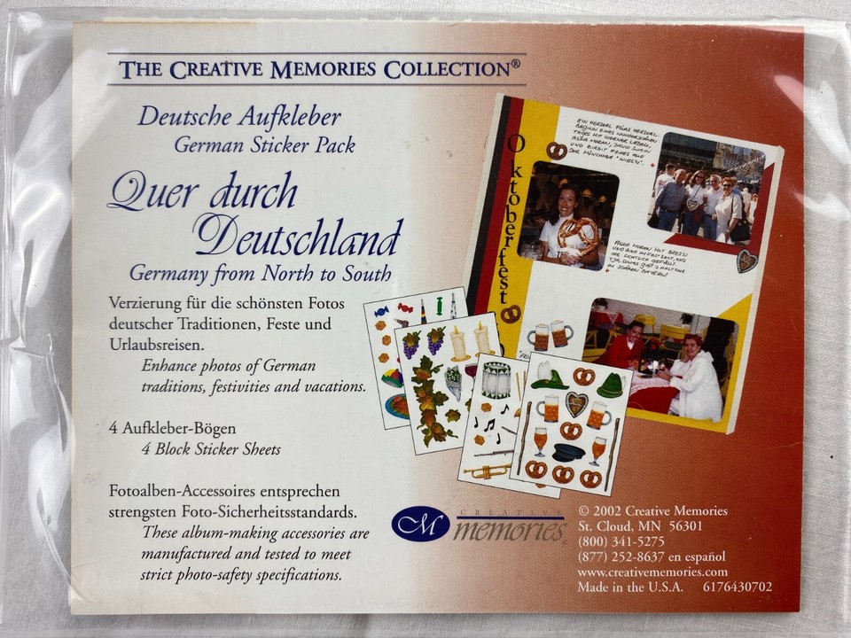 Creative Memories Sticker Pack Block Sheets VINTAGE Style YOU PICK | eBay