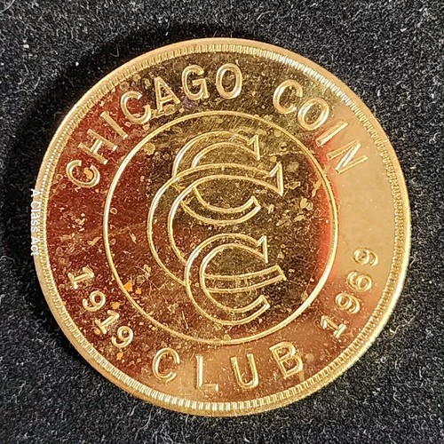 1969 Chicago Coin Club 600th Meeting Token - B177 | eBay