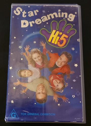 Hi-5 Star Dreaming VHS Video Australian Release Kids Original Cast ...