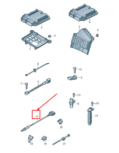 NEW AUDI A8 4H LAMBDA OXYGEN SENSOR 07P906265E ORIGINAL | eBay