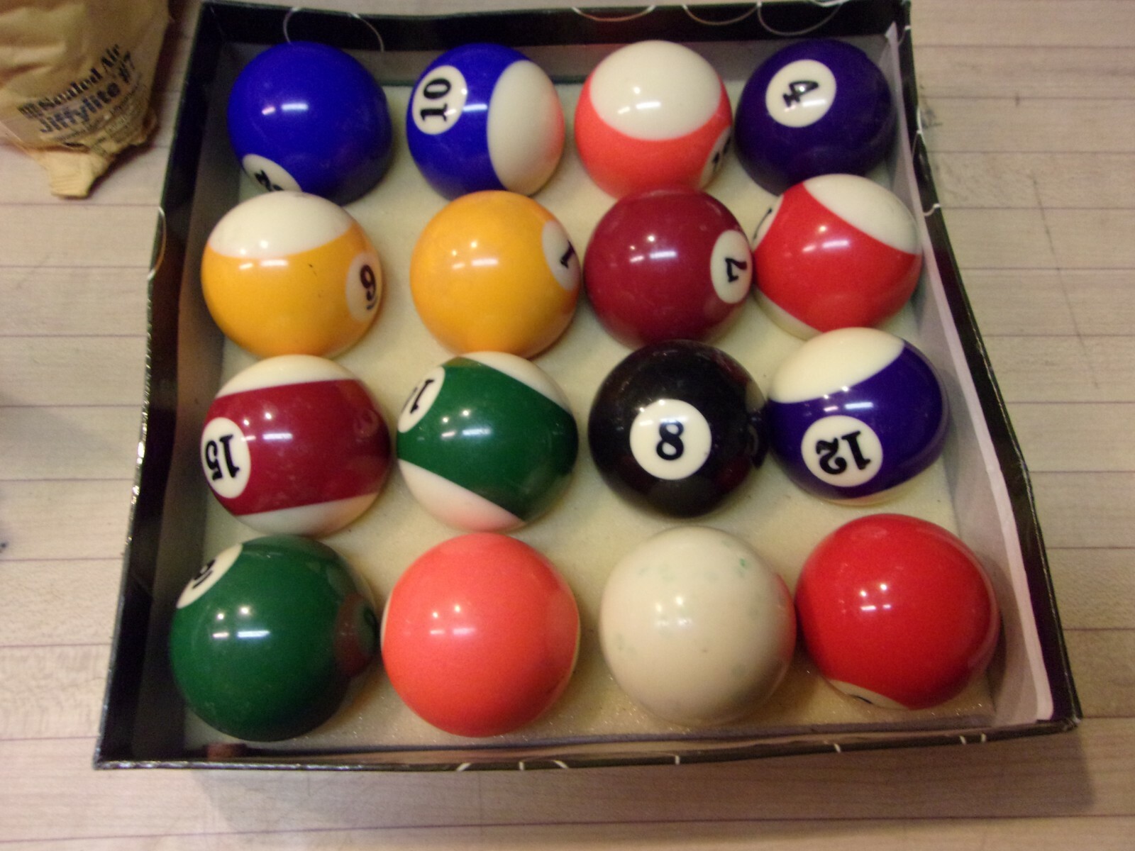 Vintage Billiard Ball Set Complete Standard 2 1/4" - Set #2 | eBay