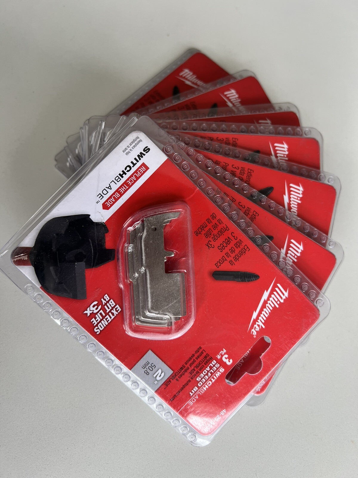 Milwaukee 48-25-5535 2" Inch Switchblade Replacement Blade (3-Pack) LOT ...