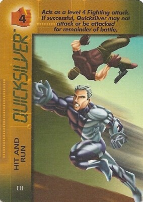 OVERPOWER Quicksilver Hit and Run - Mission Control - Marvel | eBay
