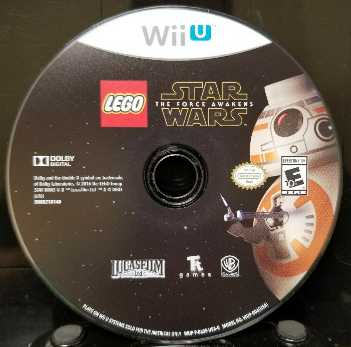 LEGO Star Wars: The Force Awakens (Nintendo Wii U, 2016) DISC ONLY ...