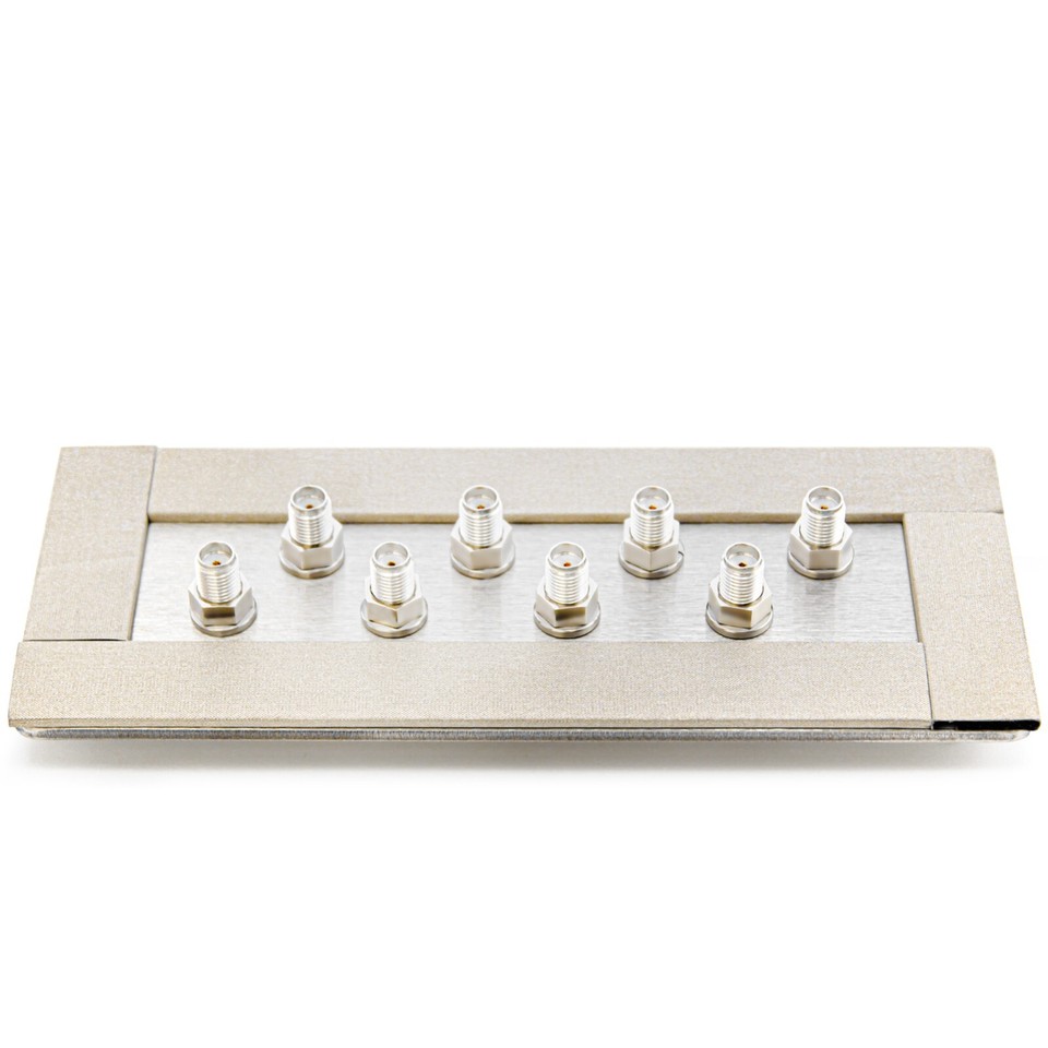 RF Shielding Box Filter EMI Filter with SMA Female*8 Baffle Interfaces ...