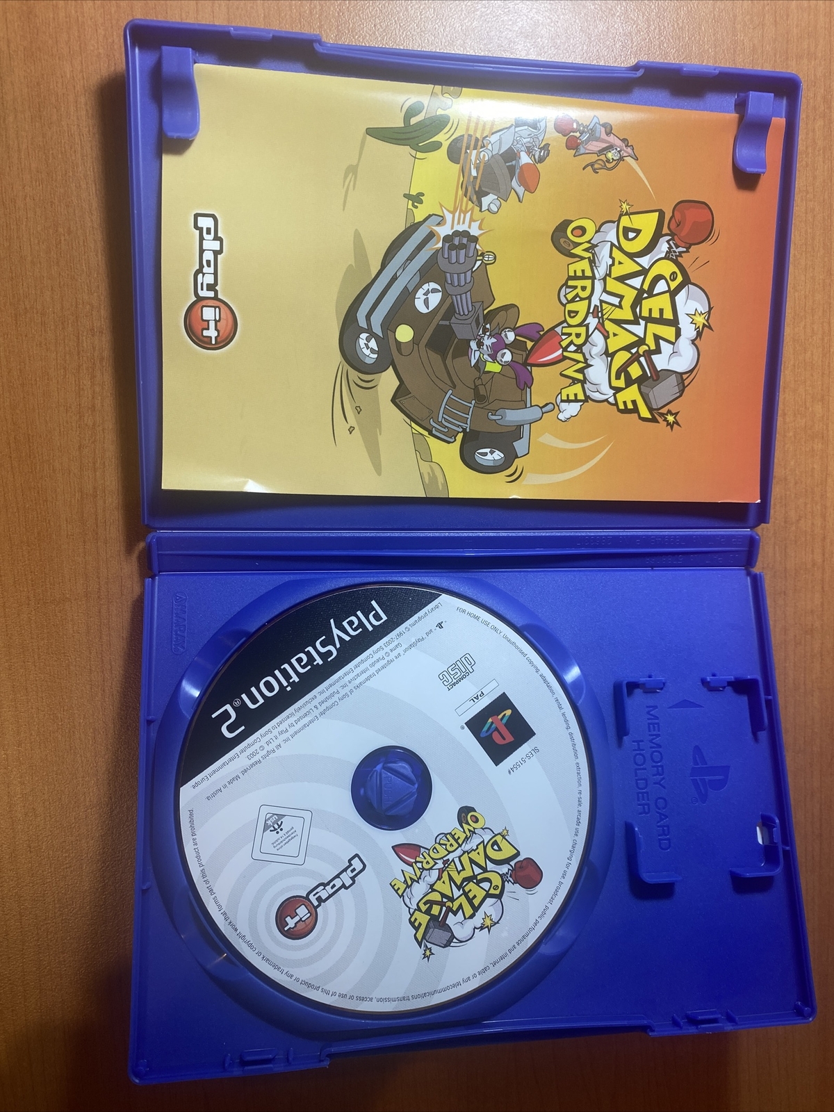 Cel Damage Overdrive - PS2 PAL Game Manual - (CD Case & Booklet NM) for ...