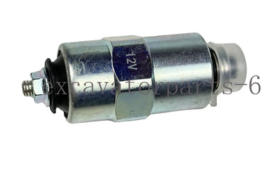For Ford Skid steer Loaders LS190 LX865 12V Fuel Shutdown Solenoid ...
