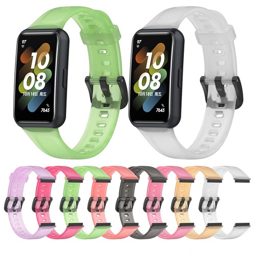 Replacement Translucent Watch Strap Repair Accessory for huawei band 7 ...