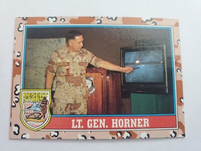 1991 Topps Desert Storm 2nd Series Lt. Gen. Horner #159 | eBay