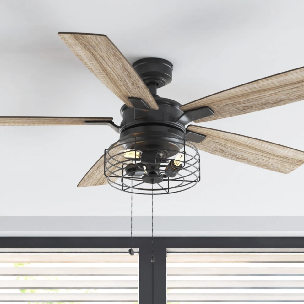 Steampunk Style Ceiling Fan | Shelly Lighting