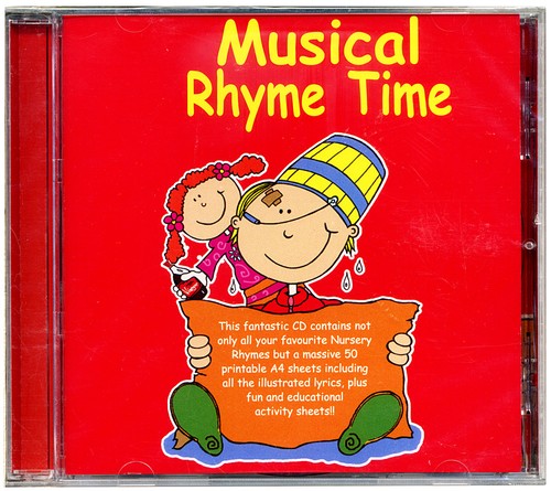 Musical Rhyme Time. Children's nursery rhymes songs CD + 50 printable ...