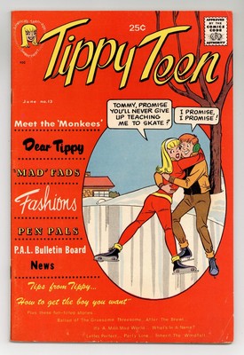 Tippy Teen #13 FN+ 6.5 1967 | eBay