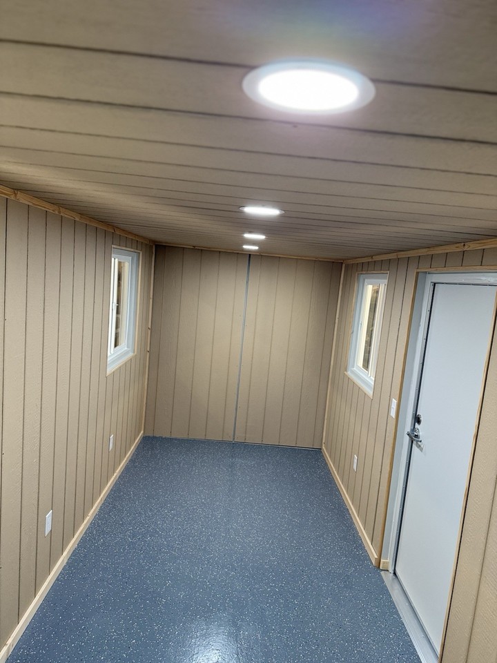 20’ Ground level Shipping Container Office | eBay