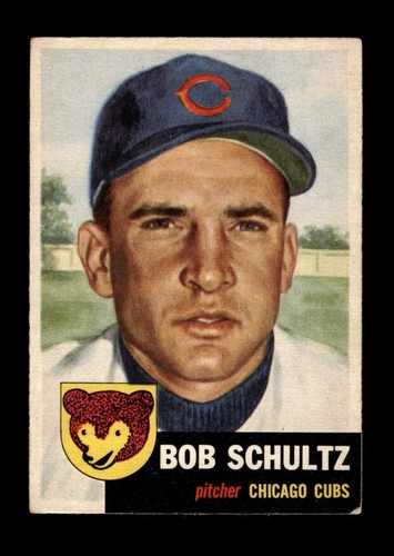 1953 Topps Set-Break #144 Bob Schultz VG-VGEX *GMCARDS* | eBay