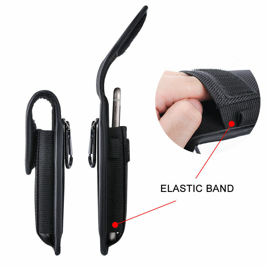 Universal Belt Hook Pouch Bag Nylon For All Mobile Phone Case Cover ...