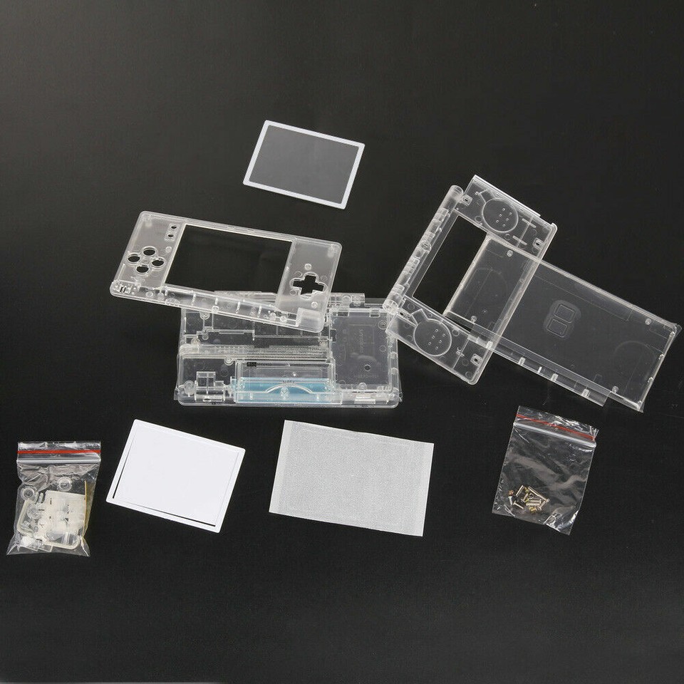 Full Replacement Housing Shell Screen Lens Clear For OEM Nintendo DS ...