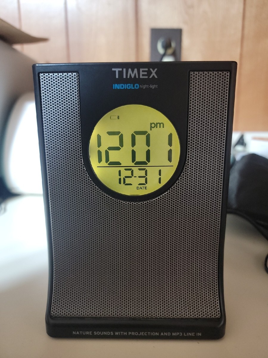 Timex Indiglo Travel Alarm Clock Folding Timex Digital Alarm Clock