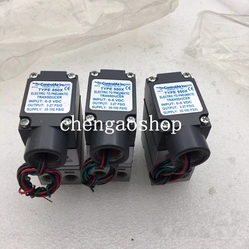 1PCS Used ControlAir Inc TYPE 550X 122/3A 35-100 PSIG by Fedex or DHL ...