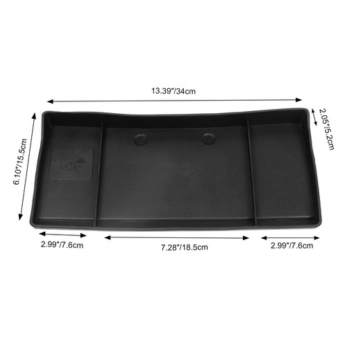 For Tesla Model 3/Y Center Screen Console Dash Tray Organizer Storage ...