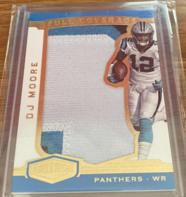 DJ MOORE 2018 PANINI PLATES & PATCHES FULL COVERAGE PATCH" #'d /85 | eBay