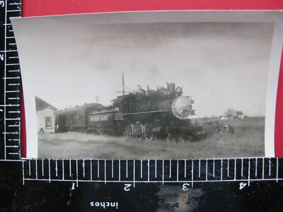 SOUTHERN PACIFIC RAILROAD 4-6-0 LOCOMOTIVE #2252 ORIGINAL PHOTO MADISON ...