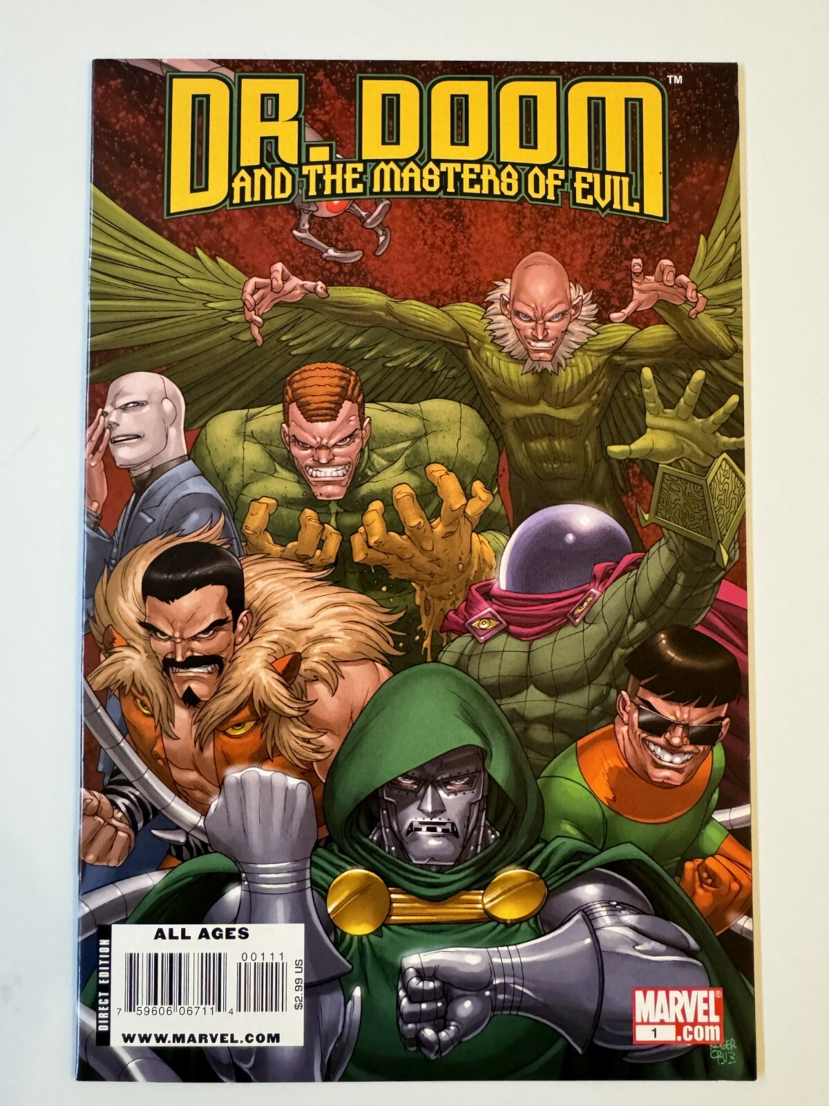 Doctor Doom and the Masters of Evil #1 NM/MT Marvel (2009) | eBay