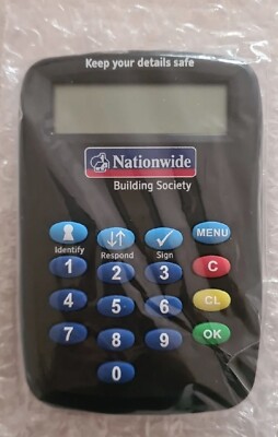 Nationwide Pinsentry Security Online Banking Pin Bank Card Reader ...