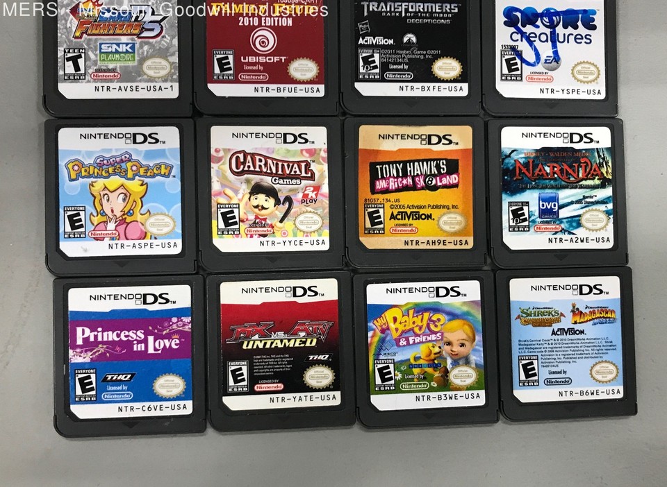 Lot of Nintendo DS Assorted Titles Video Games Cartridge | eBay