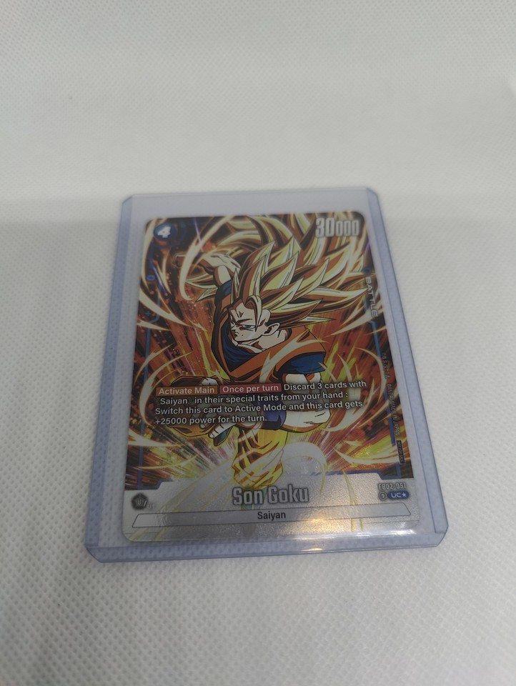 Son Goku FB02-051 Winner Alt Art Dragon Ball Fusion World | eBay