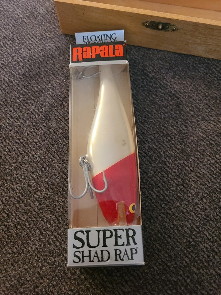 Rapala Super Shad Rap SSR-14 RH Red Head Color. Vintage Original ...