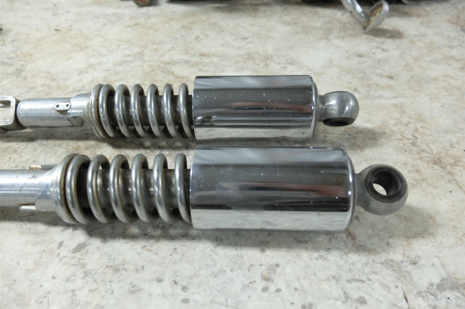 68 Honda CB 350 CB350 Super Sport Twin rear back shocks springs | eBay