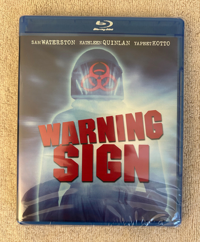 Warning Sign (1985) Blu-ray Scream Factory Sam Waterston 80s Horror Sci ...