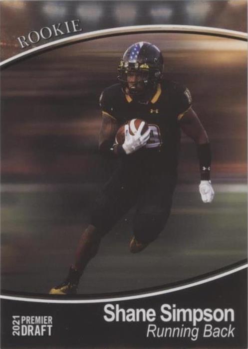 2021 Sage Premier Draft - Shane Simpson #75 (RC) for sale online | eBay