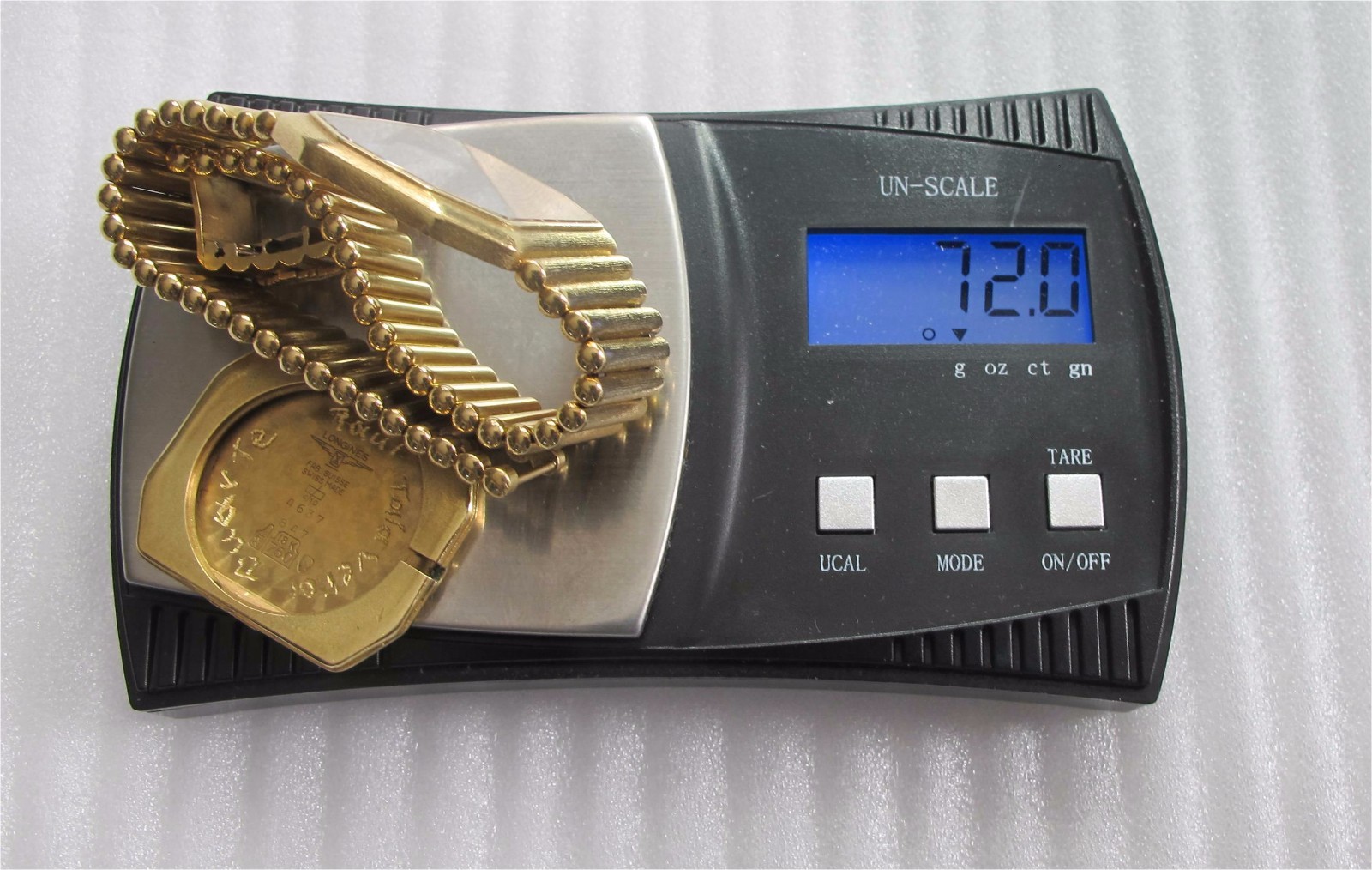 Longines 18K Yellow Gold 72 grams Mechanical Men's Watch $12000.00 Not ...